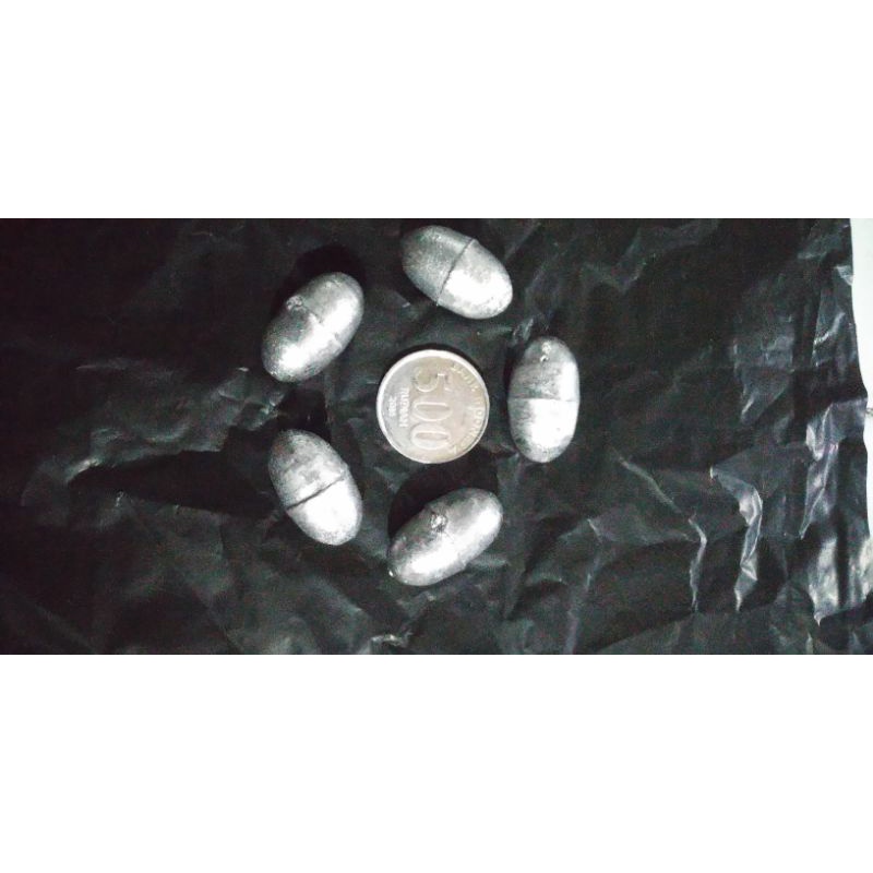 Jual Timah Bandul Pancing Melinjo Besar 47 gram | Shopee Indonesia