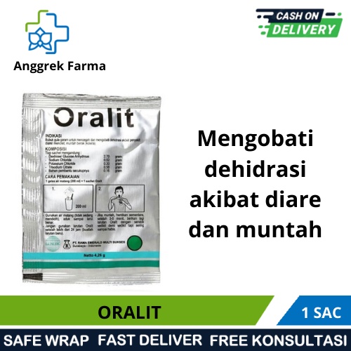 Jual ORALIT SACHET/ MENCEGAH DAN MENGOBATI KEKURANGAN CAIRAN ...