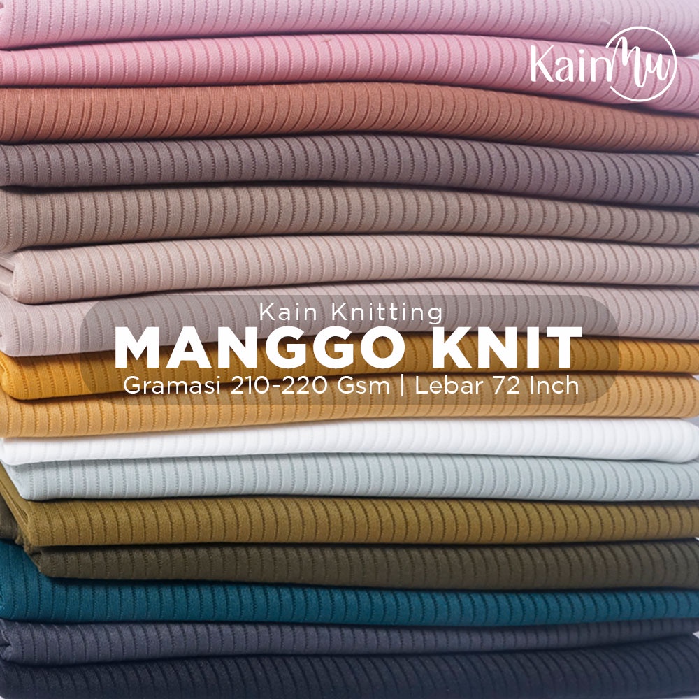 Jual KAIN MANGGO KNIT - KAINMU | Shopee Indonesia