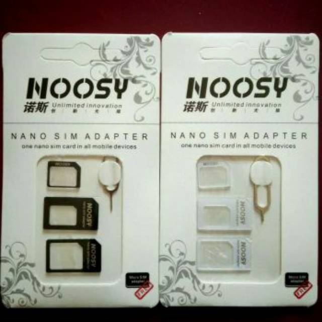 Jual Adaptor sim noosy + colokan | Shopee Indonesia