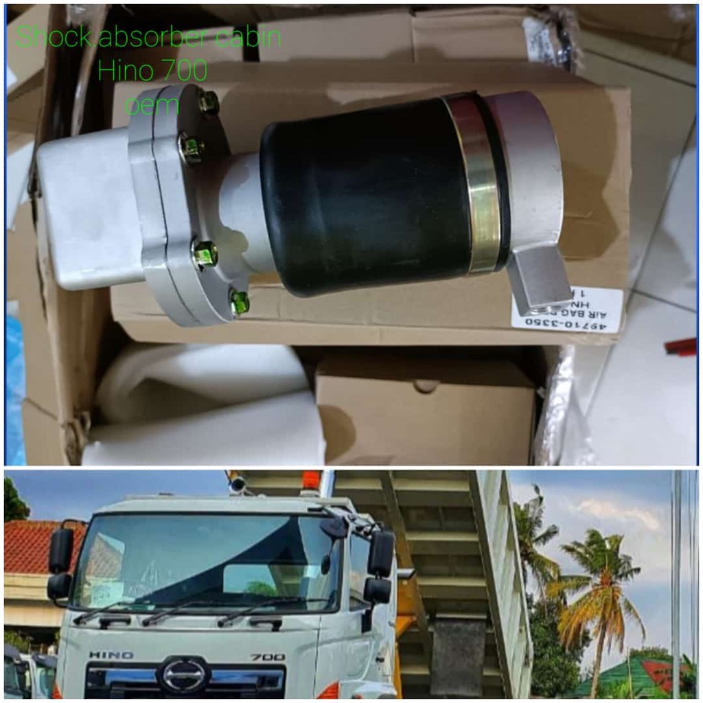 Jual SHOCK ABSORBER CABIN REAR HINO 700 OEM SHOCKBREAKER | Shopee Indonesia