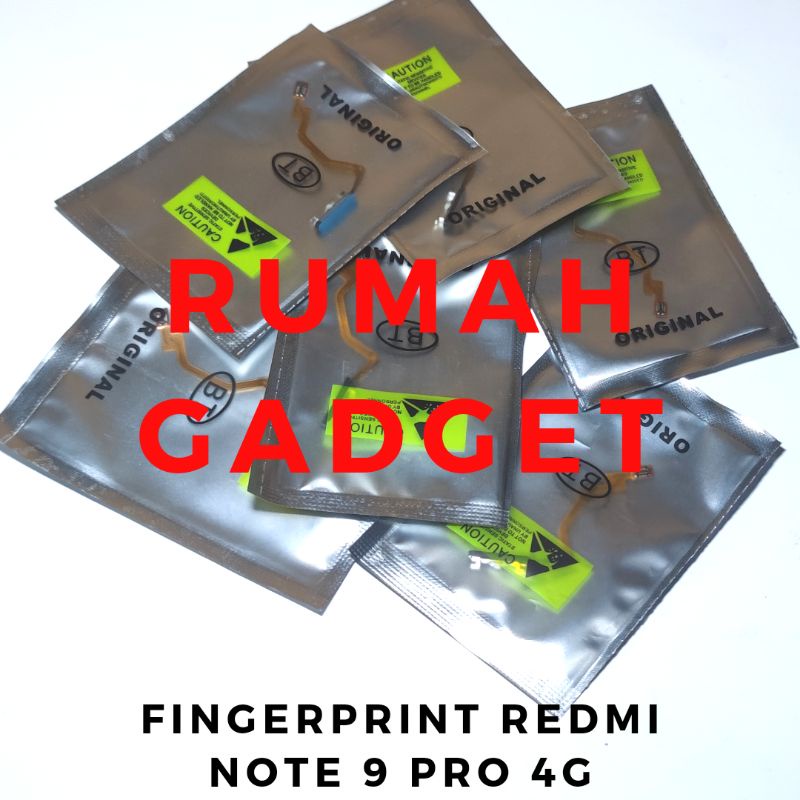 Jual FLEXIBLE FINGERPRINT SIDIK JARI REDMI NOTE 9/REDMI 10X 4G/NOTE 9 ...