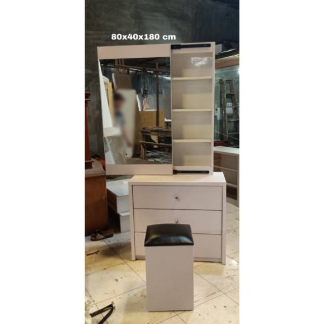 Jual Meja Rias Sliding HPL | Shopee Indonesia