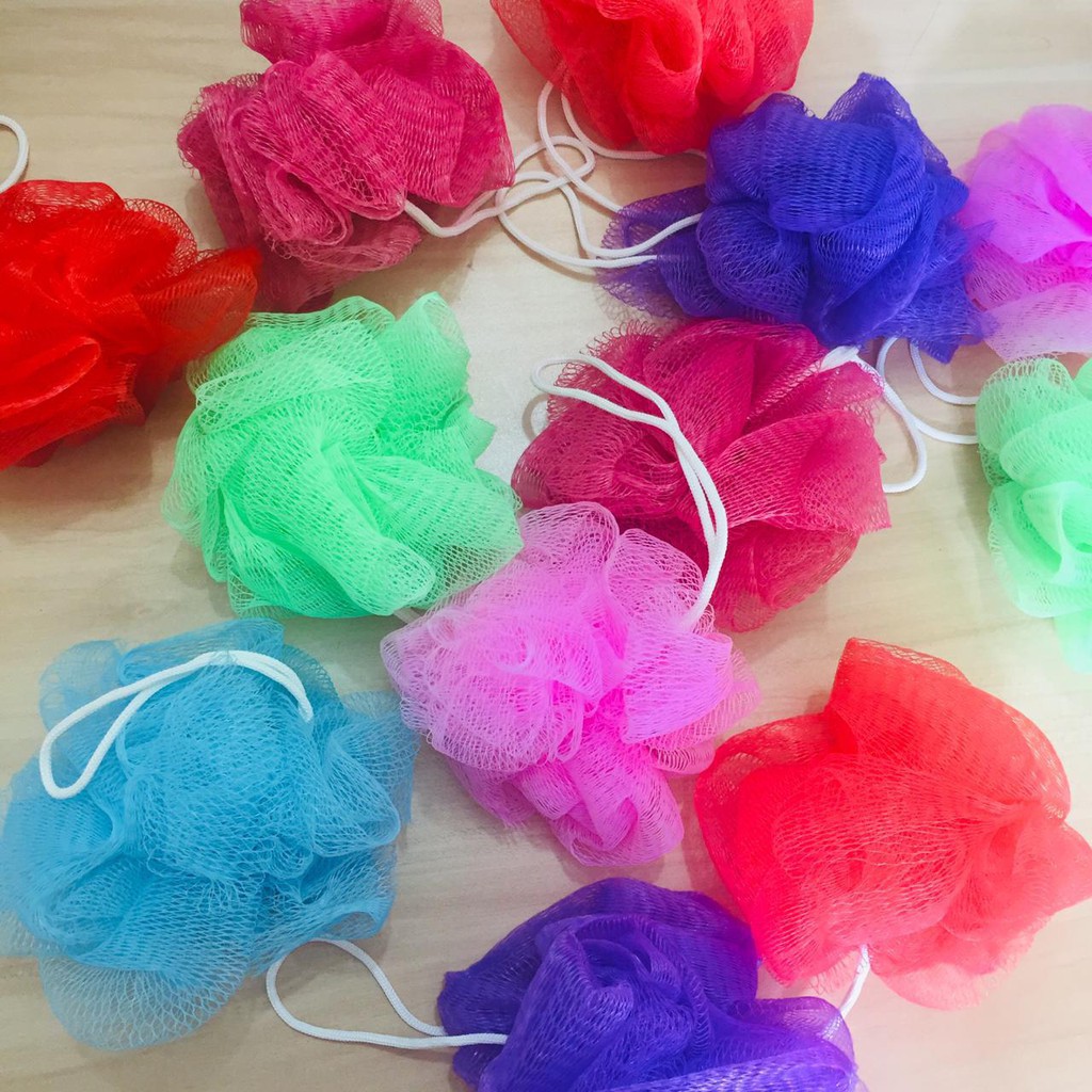 Jual spon mandi warna warni BATH SPONGE RAINBOW - SPONS BESAR - SPON ...