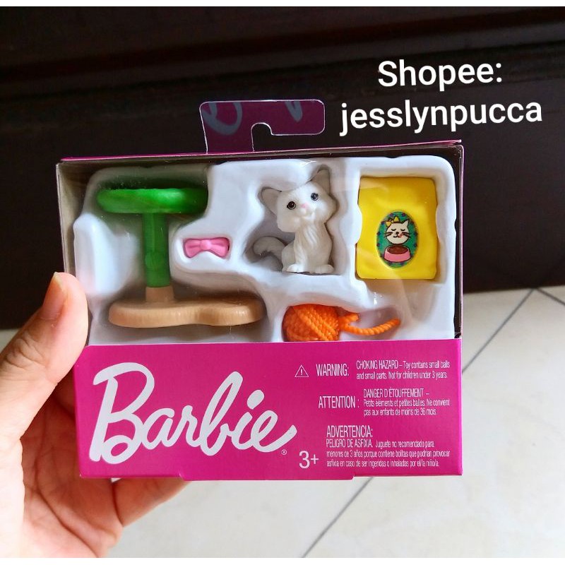 Jual BARBIE STARTER PACK KITTEN SET MINI STORY KUCING CAT CUTE PET ...