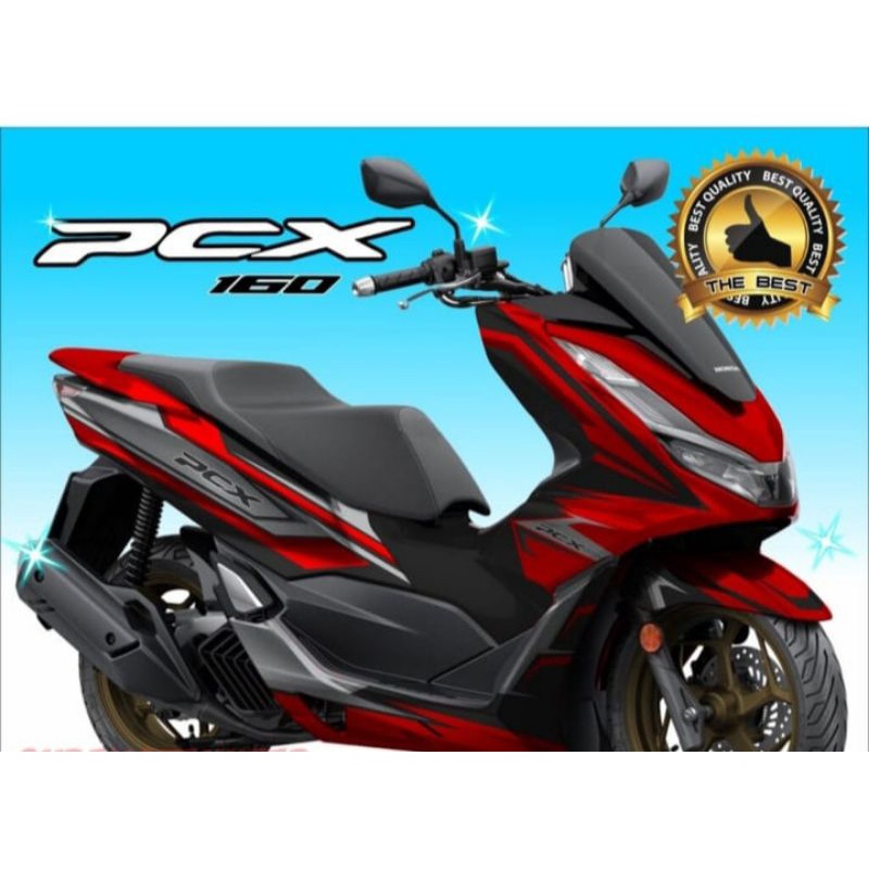 Jual DECAL FULL BODY HONDA PCX 160 cc stiker variasi decal pcx new ...