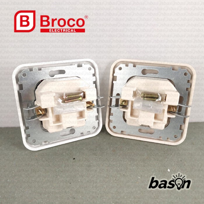 Jual Hari Ini Broco Gracio Bsi Cream Ac Socket Outlet Set Ob 13A 250V ...