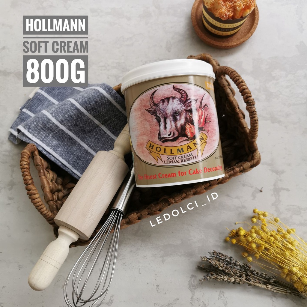 Jual HOLLMANN SOFT CREAM HOLMAN HOLLMAN SOFT CREAM 800 GRAM LEMAK ...