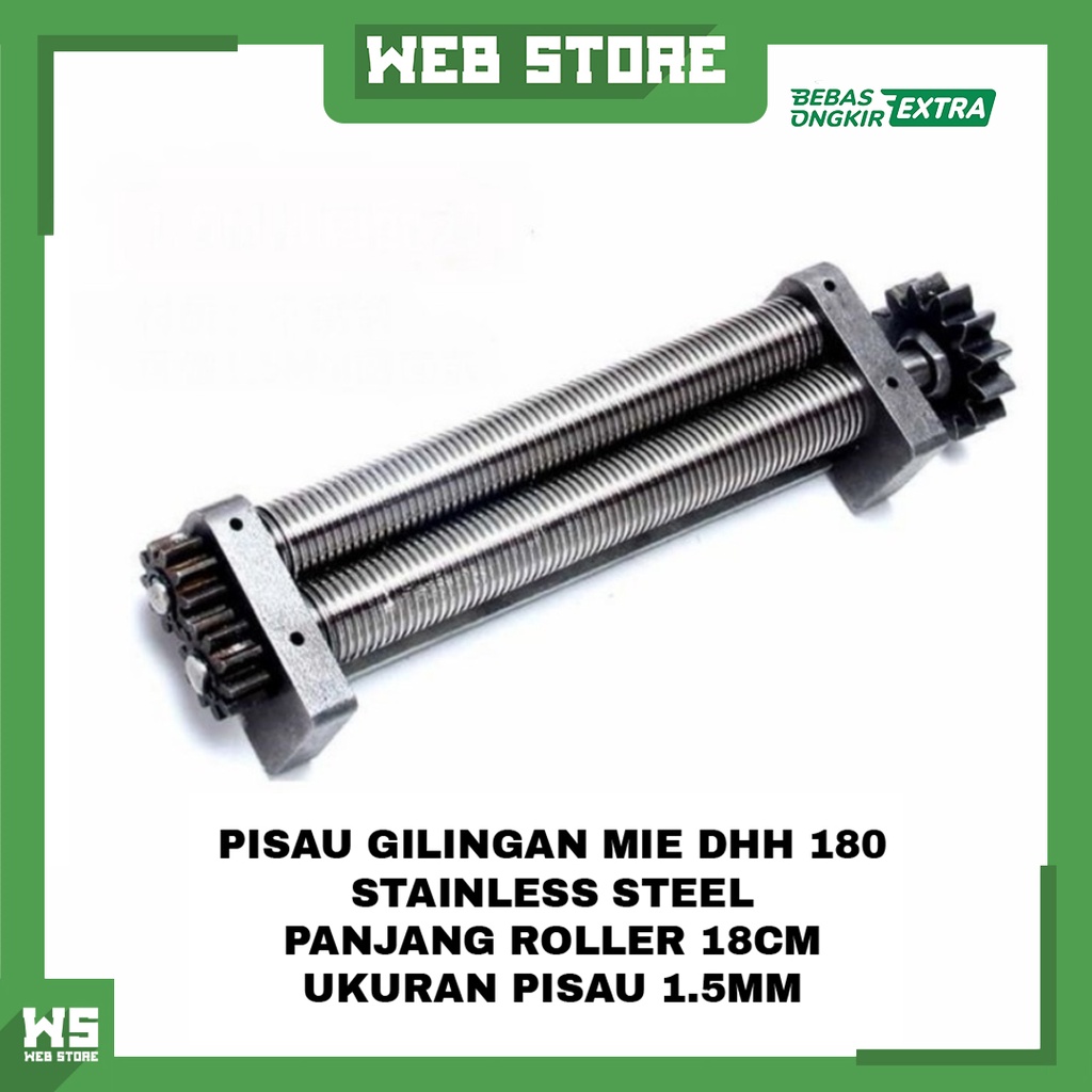 Jual Pisau Gilingan Mie Bulat 1.5mm DZM 160 200 DHH 180 Willman ...