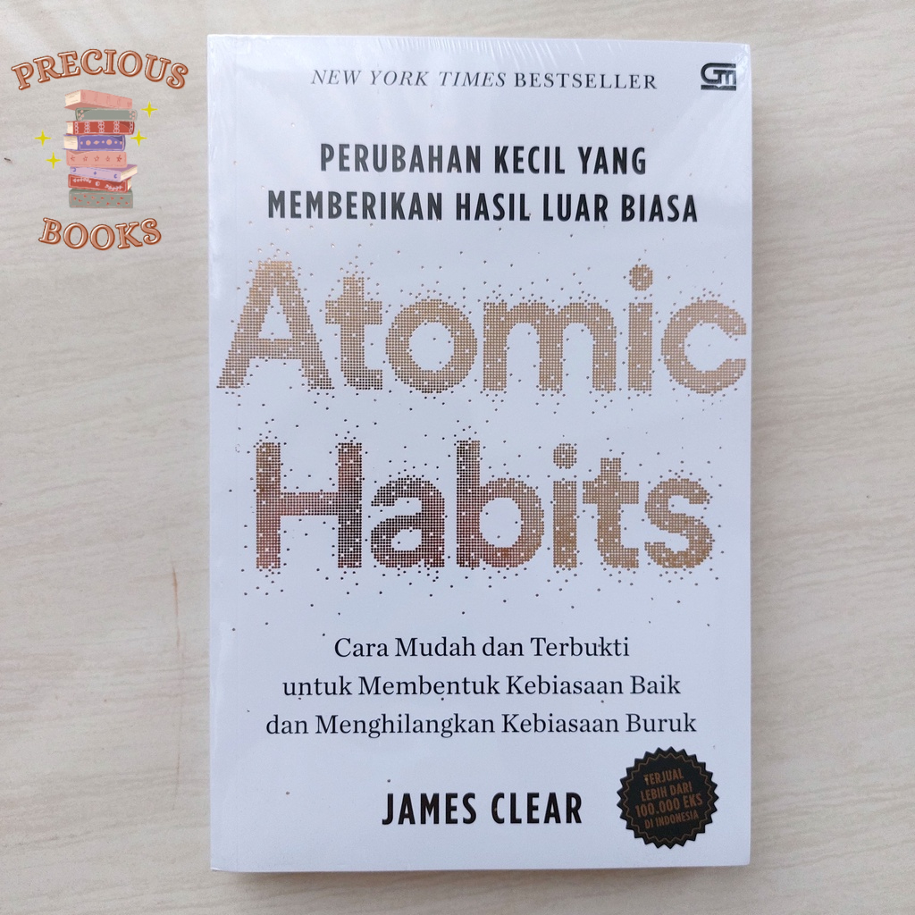 Jual Buku Atomic Habits Bahasa Indonesia Original - Atomic Habbits ...