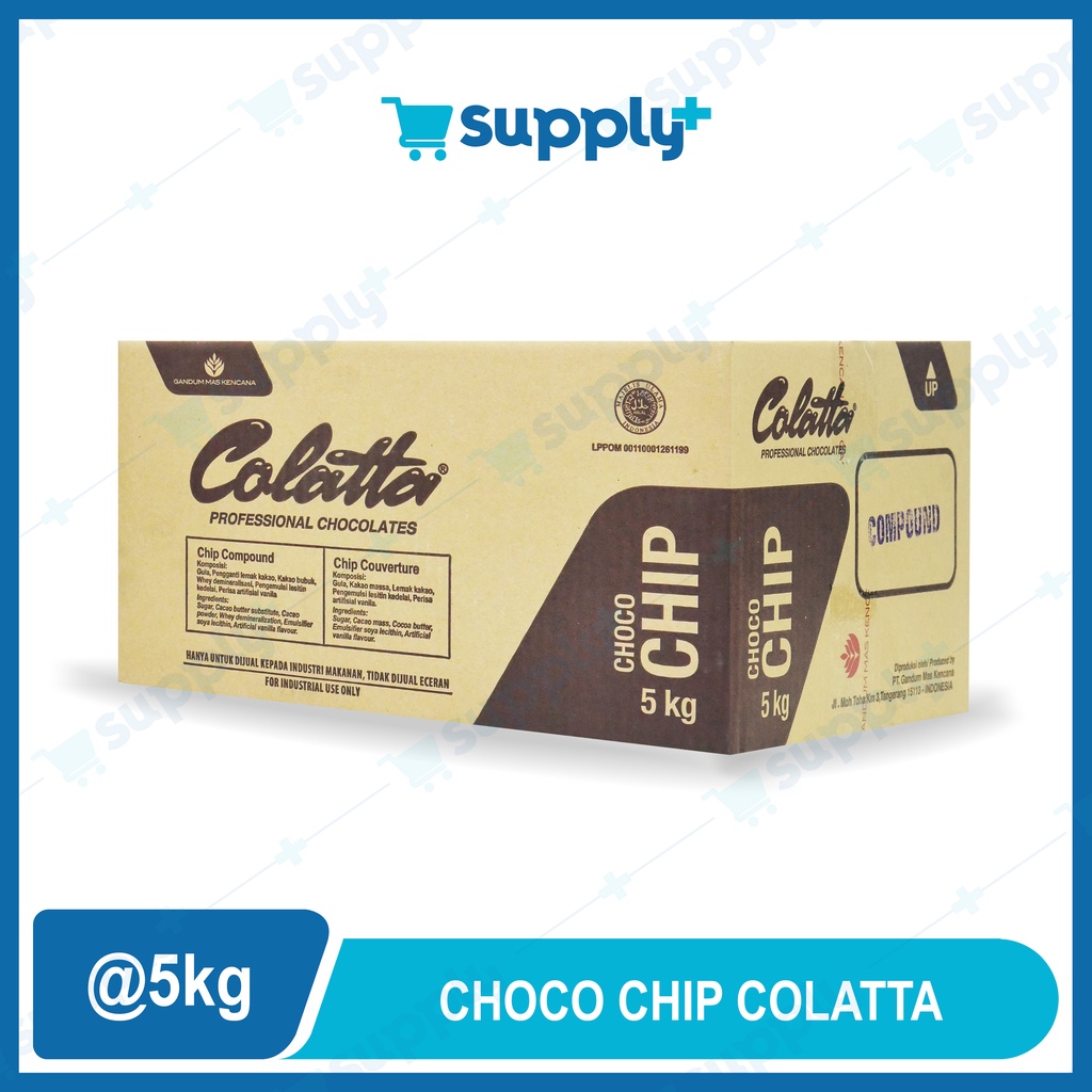 Jual Choco Chips COLATTA Compound 5 Kg | Shopee Indonesia