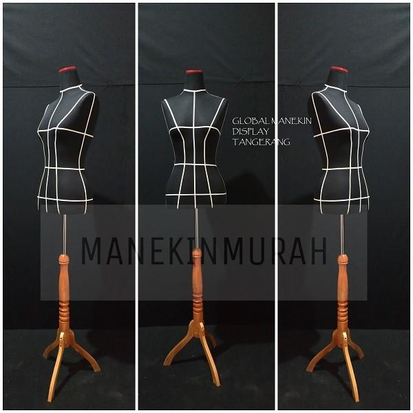 Jual Manekin | Patung Jahit/ Manekin Dressmaker Wanita Full Tusuk Jarum ...