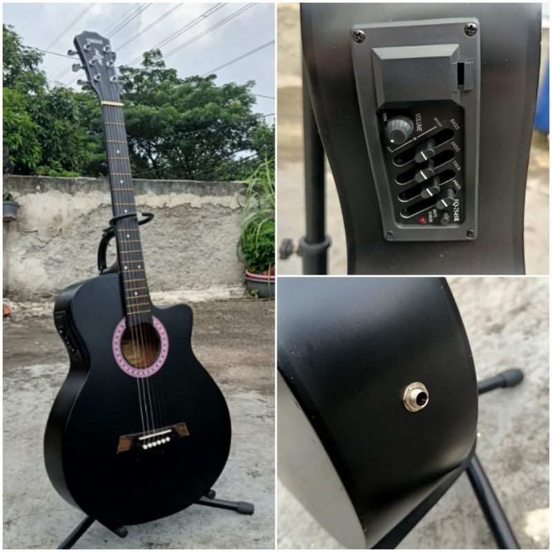 Jual Gitar akustik yamaha elektrik murah berkualitas | Shopee Indonesia