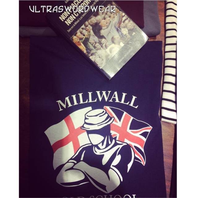 Jual Tshirt baju kaos millwall old school hooligans england inggris ...