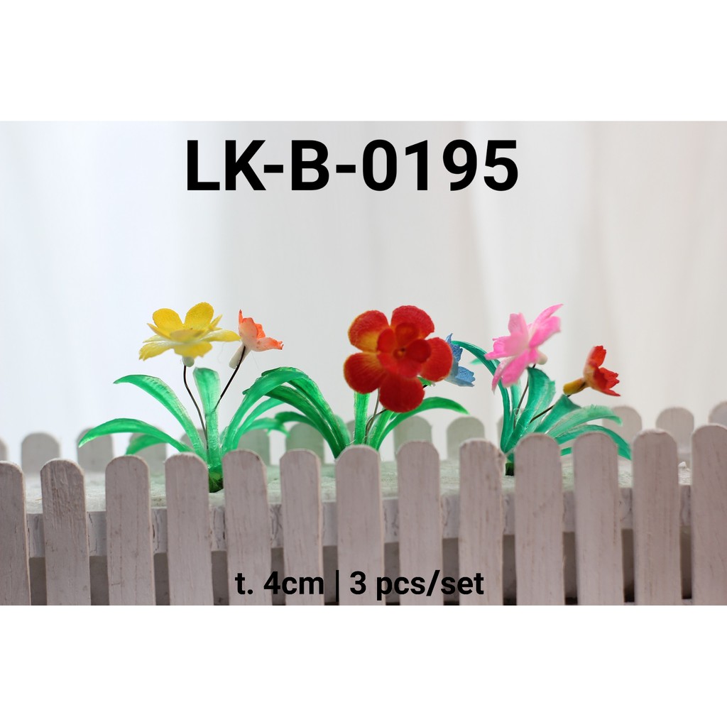 Jual LK-B-0195 Topper bunga pohon tanaman Lokal Bunga rumput yamama ...