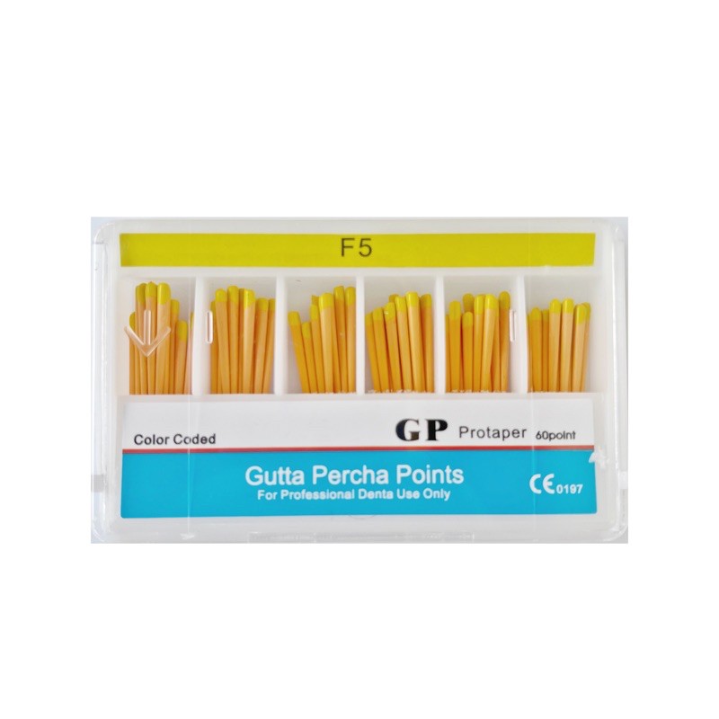 Jual Dental Gutta Percha Gutap Protaper F5 guttapercha guttap ...