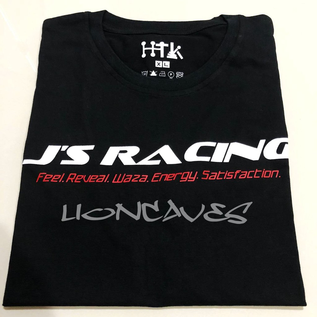 Jual Kaos Js Racing “Shizuki Project" T-Shirt - Black - Size XL ...