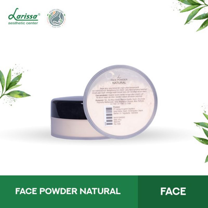 Jual larissa bedak natural / Face Powder Natura (Normal Skin) | Shopee Indonesia