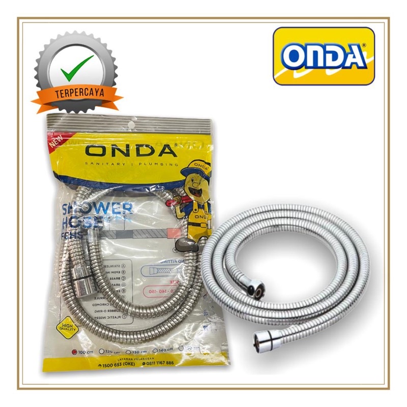 Jual Selang Shower Selang Fleksibel Flexible Shower Hose Onda 100 120 ...