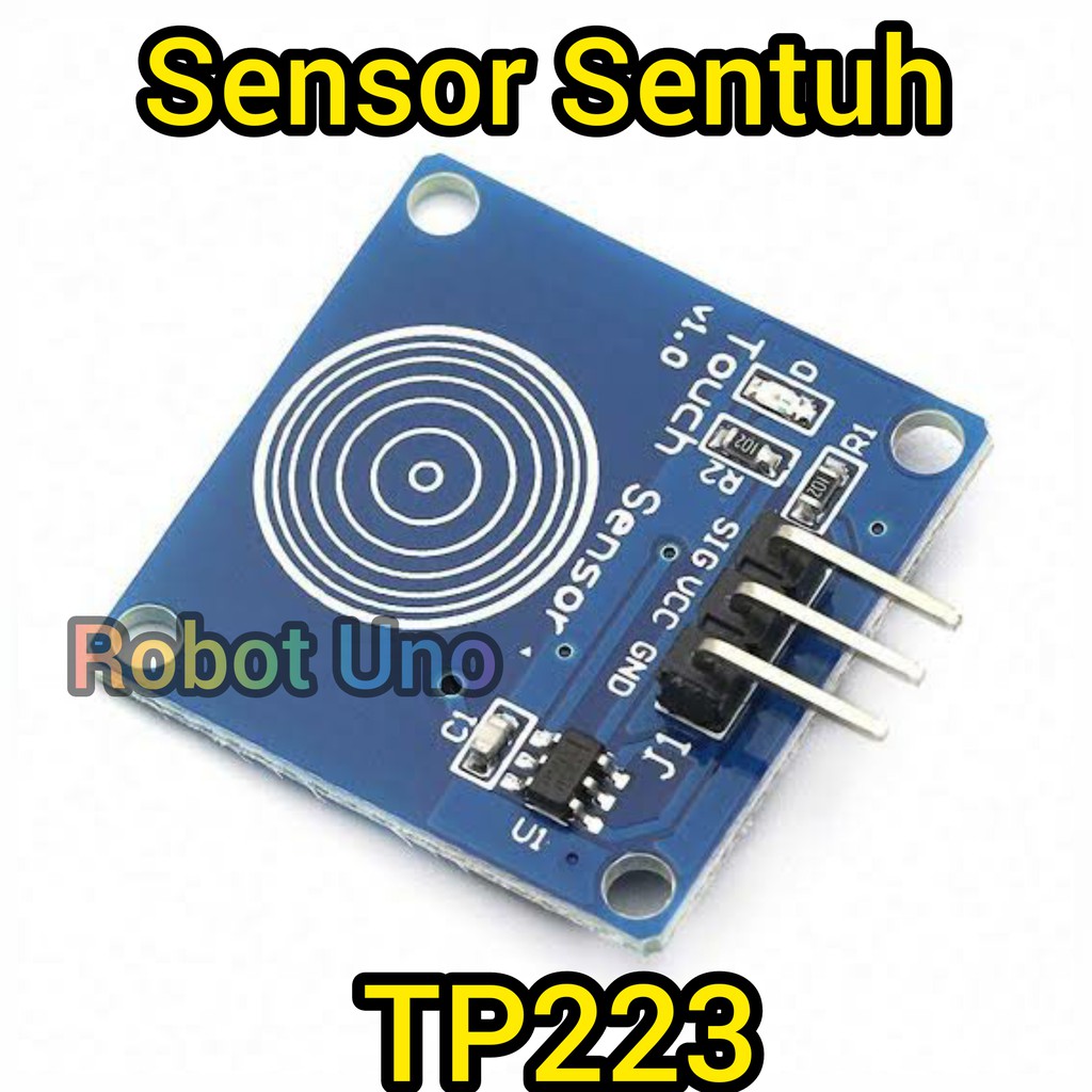 Jual TTP223 TTP223B Digital Touch Sensor Capacitive Touch Switch Module ...