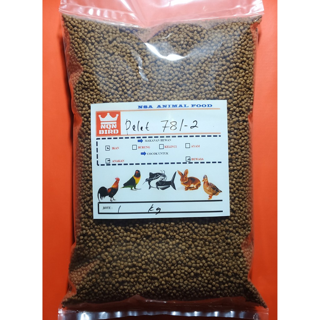 Jual Pelet Ikan Patin Dan Gurame lele 781-2 1kg 2mm | Shopee Indonesia