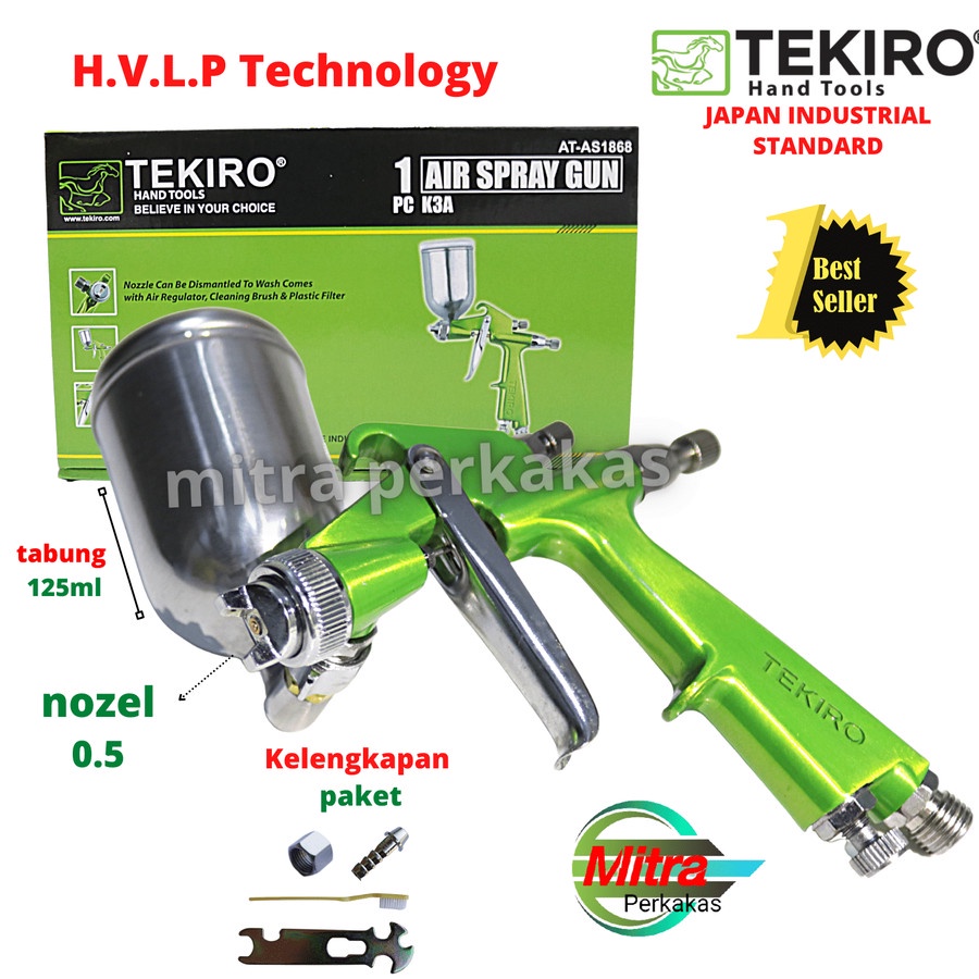 Jual ALAT SEMPROTAN CAT K 3A TEKIRO / AIR SPRAY GUN / SEMPROT UDARA ...