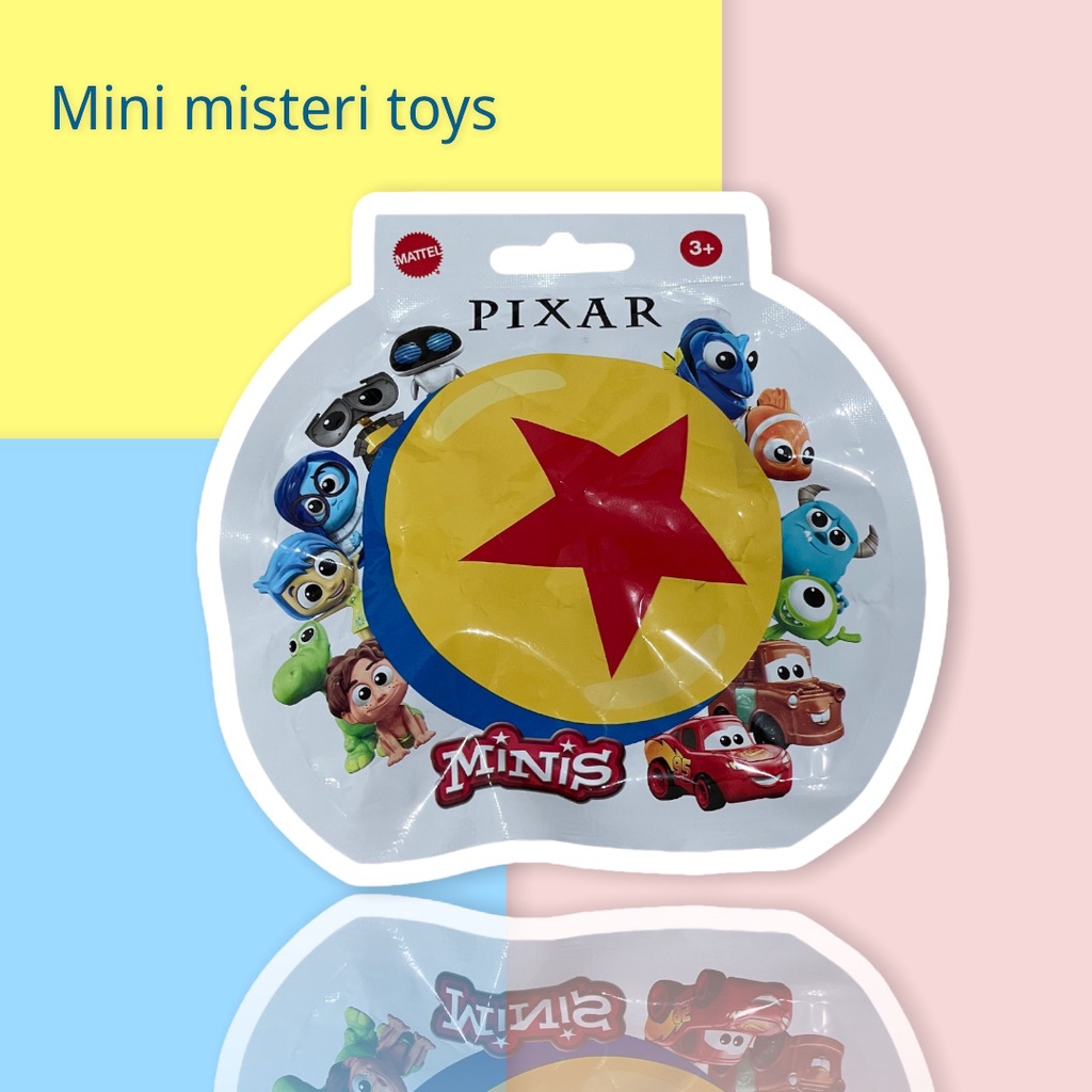 Jual mini misteri PIXAR MINIS - mini figure - rasa penasaran seperti ...