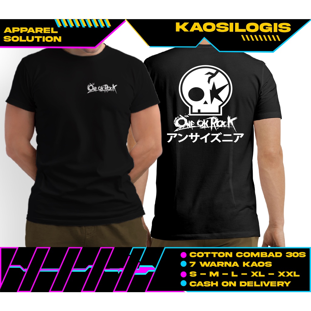 Jual Kaos one ok rock original - Kaosilogis | Shopee Indonesia