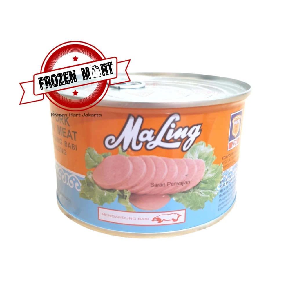 Jual Maling TTS 397gr Luncheon Pork Meat Ma Ling / Ham Daging Babi ...
