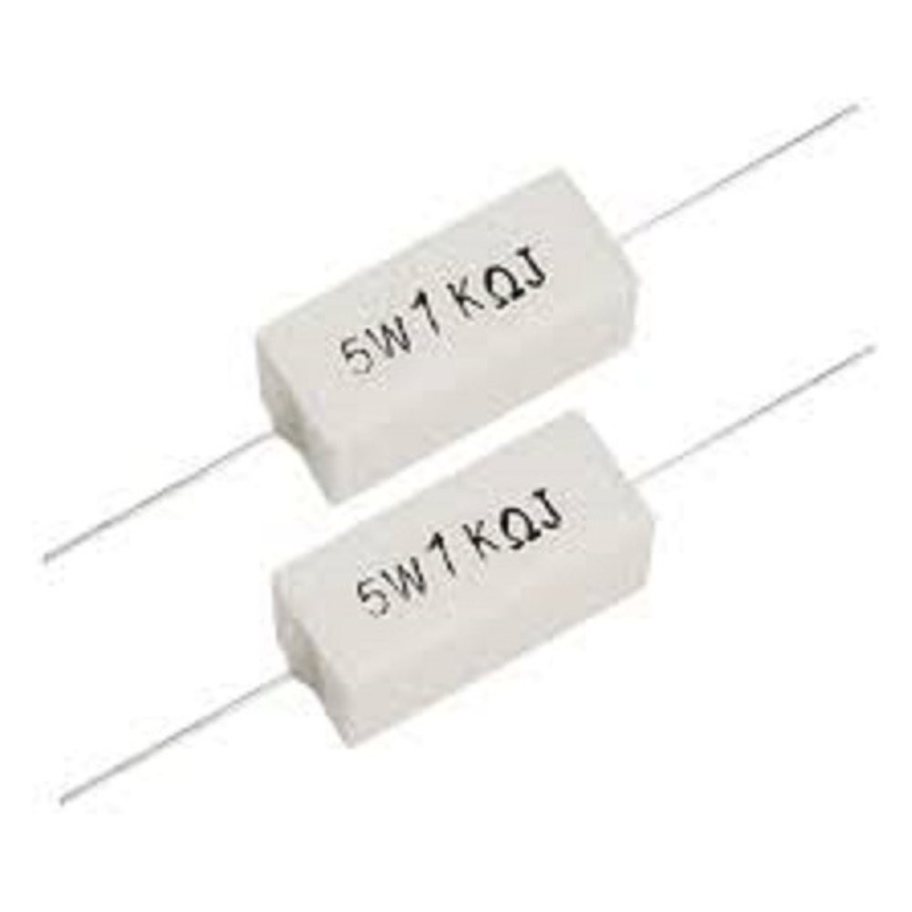 Jual Langsung Order Resistor 5 Watt Putih Kotak Resistor 5 Watt Resistor Keramik Putih Limited ...