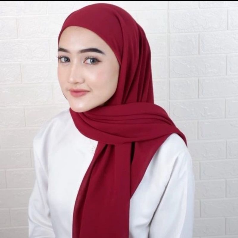 Jual pashmina inner 2in1 | Shopee Indonesia