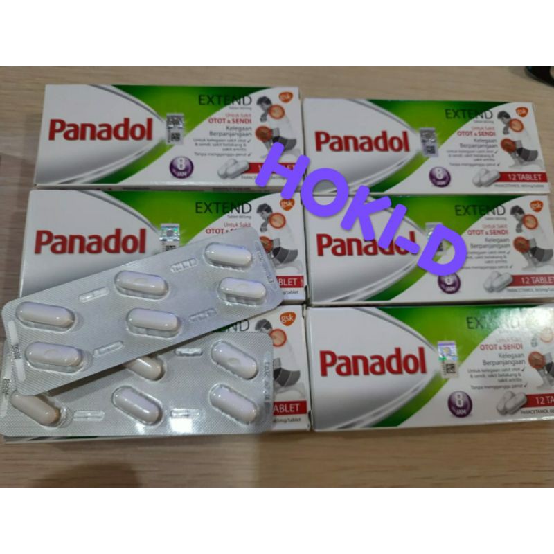 Jual Panadol Extend for Muscle & Joint Pain 6 caplets utk sakit sendi ...