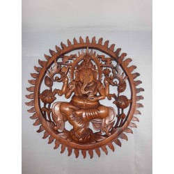 Jual Ukiran Bali Pandil Kayu Ganesha 40cm | Shopee Indonesia