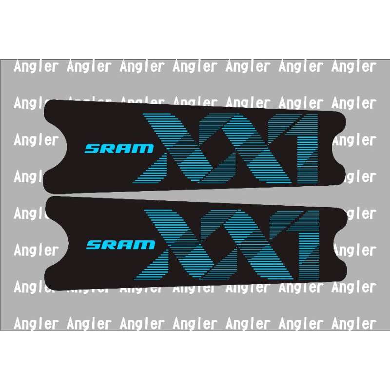 Jual Sticker decal crank untuk sepeda MTB DH seri sram xt | Shopee ...