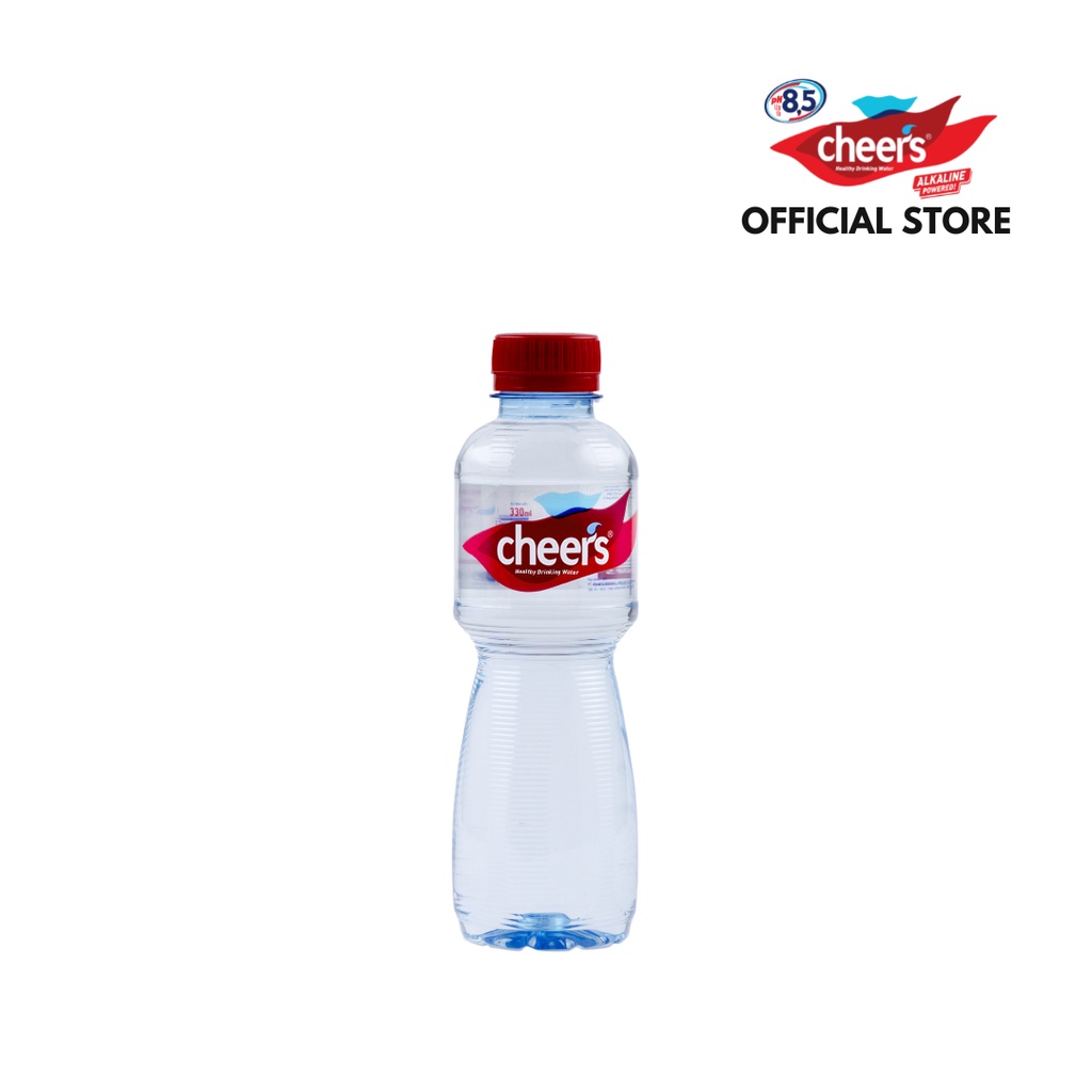 Jual Cheers Alkaline Healthy Water 330ml (24 botol) | Shopee Indonesia