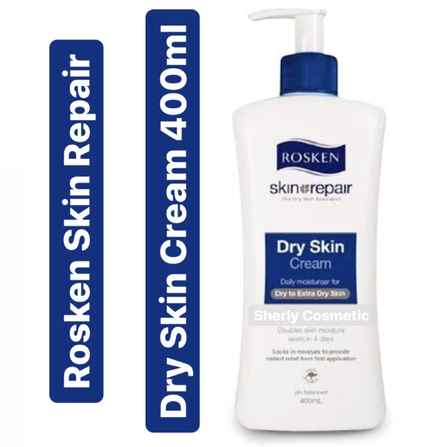 Jual Rosken Skin Repair Dry Skin Cream 400ml | Shopee Indonesia