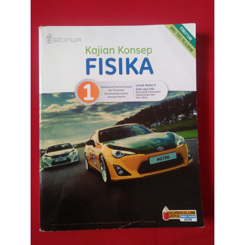 Jual Buku Kajian Konsep Fisika 1 untuk Kelas X SMA dan MA Platinum Edisi Revisi 2016 | Shopee ...
