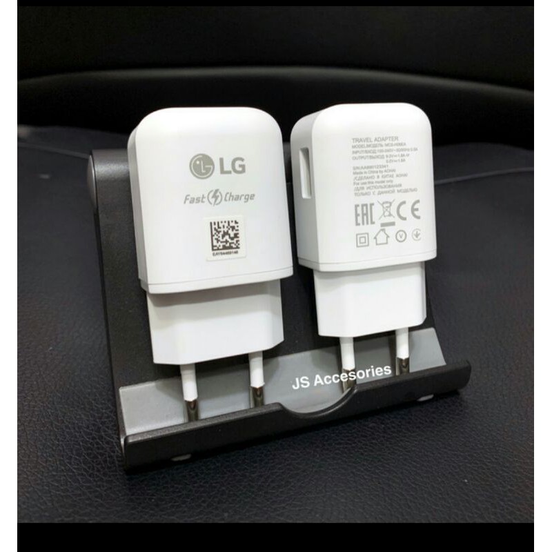 Jual Charger LG Fast Charger 9V Adaptor Original New Putih | Shopee Indonesia