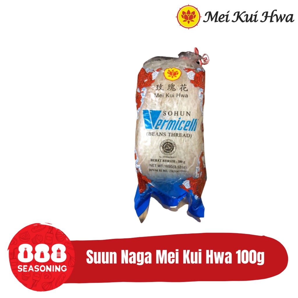 Jual SUUN NAGA/ BIHUN/ SOHUN/ VERMICELLI MEI KUI HWA 100g | Shopee ...