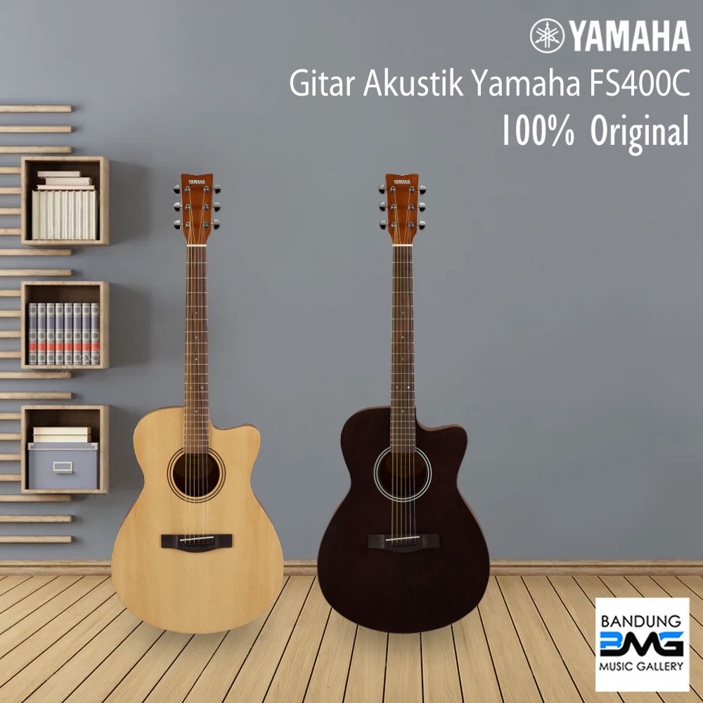 Jual Yamaha FS400C Gitar Akustik /FS 400C/FS 400 C Acoustic Guitar ...