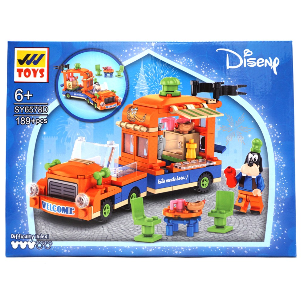 Jual Mainan anak Brick DISNEY CITY FOOD STORE - DISNEYLAND FOOD STAND ...