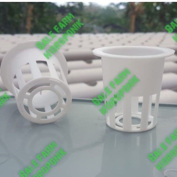 Jual netpot hidroponik 5cm putih net pot 5 cm jaring putih | Shopee ...