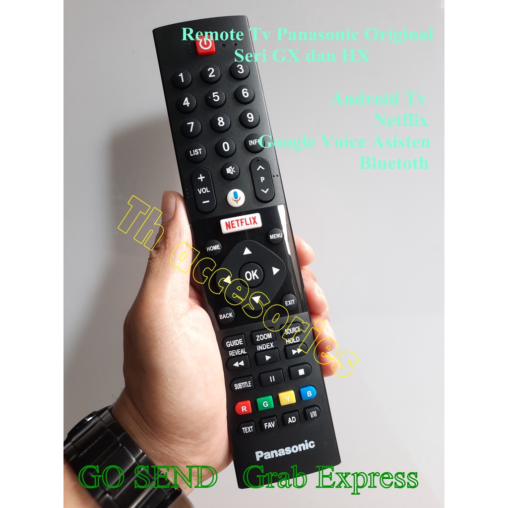 Jual Remote Tv Panasonic Android tv Seri GX dan HX Original | Shopee ...