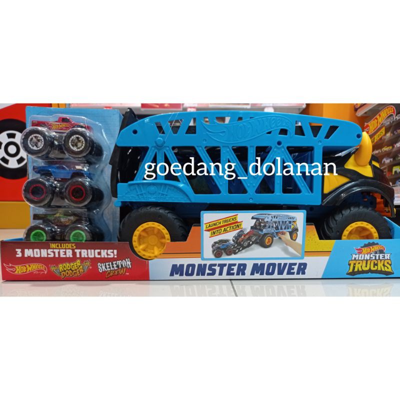 Jual Hot Wheels Monster Trucks Monster Mover | Shopee Indonesia