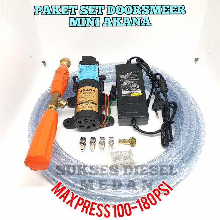 Jual Alat Cuci AC Motor Mobil Doorsmeer Pompa Air DC 12V Paket Lengkap ...