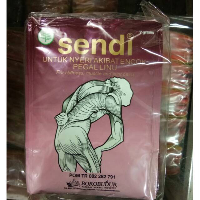 Jual Jamu Nyeri Sendi / Encok / Pegal linu Borobudur 10 sachet | Shopee ...