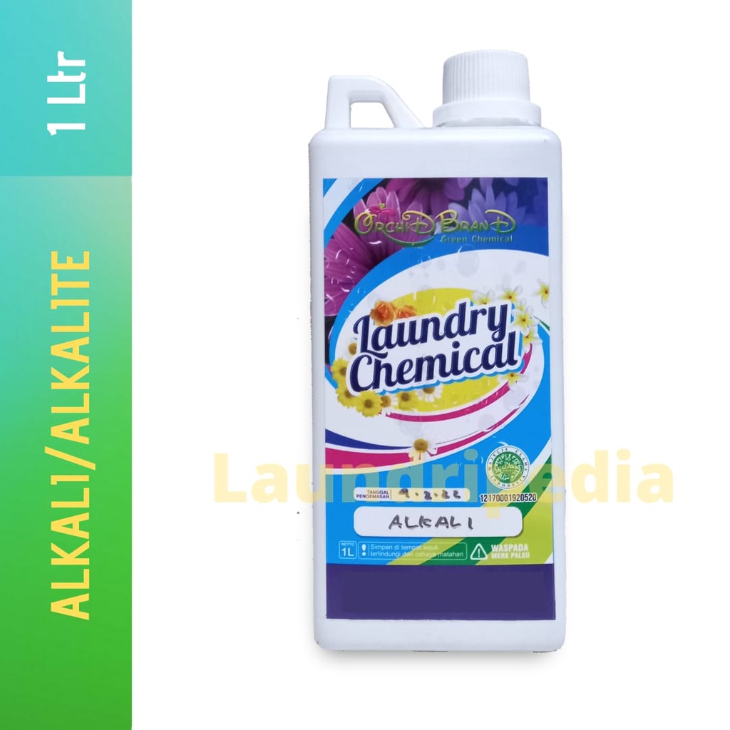 Jual ALKALI / ALKALITE LAUNDRY Orchid Brand 1 Liter | Shopee Indonesia