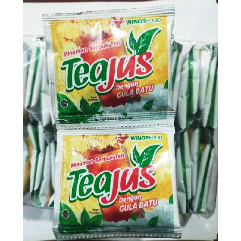 Jual Tea Jus Gula Batu 1pack isi 60pc | Shopee Indonesia