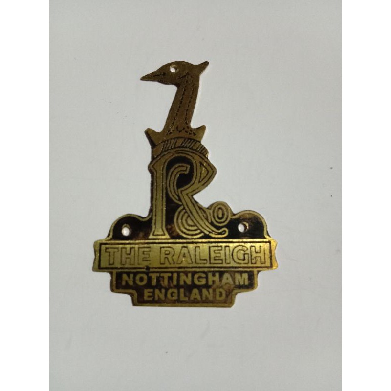 Jual THE RALEIGH, Plat, Logo, Emblem Sepeda Onthel | Shopee Indonesia