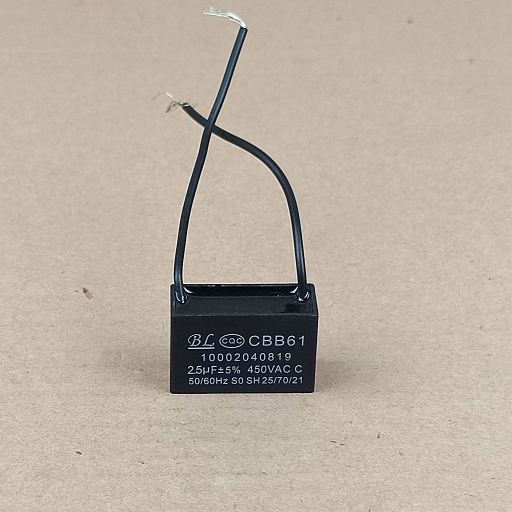 Jual [BAYAR DITEMPAT] KAPASITOR KIPAS ANGIN - CAPASITOR 2,5uf,3 uf, 4 ...